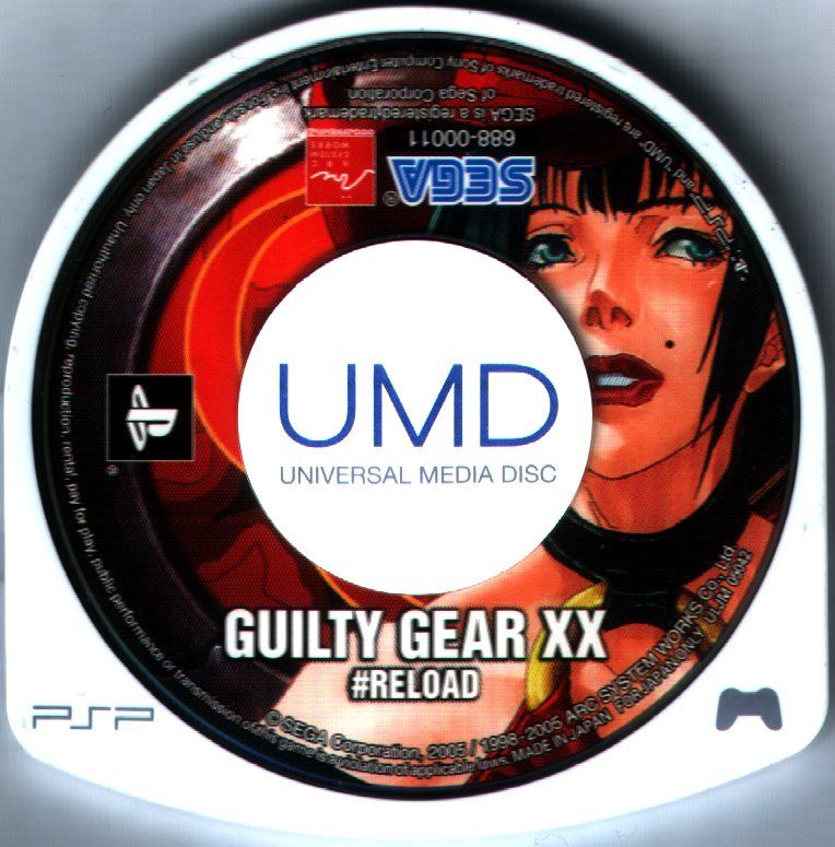 Guilty Gear X2: The Midnight Carnival #Reload cover or packaging ...