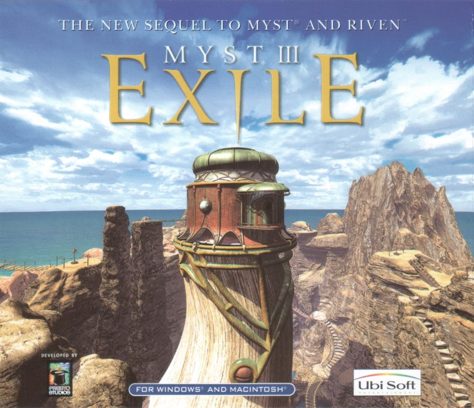 Myst III: Exile (Collector's Edition) cover or packaging material ...