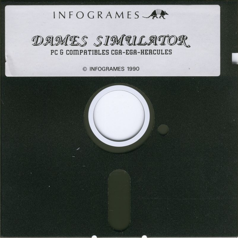 Dames Simulator cover or packaging material - MobyGames