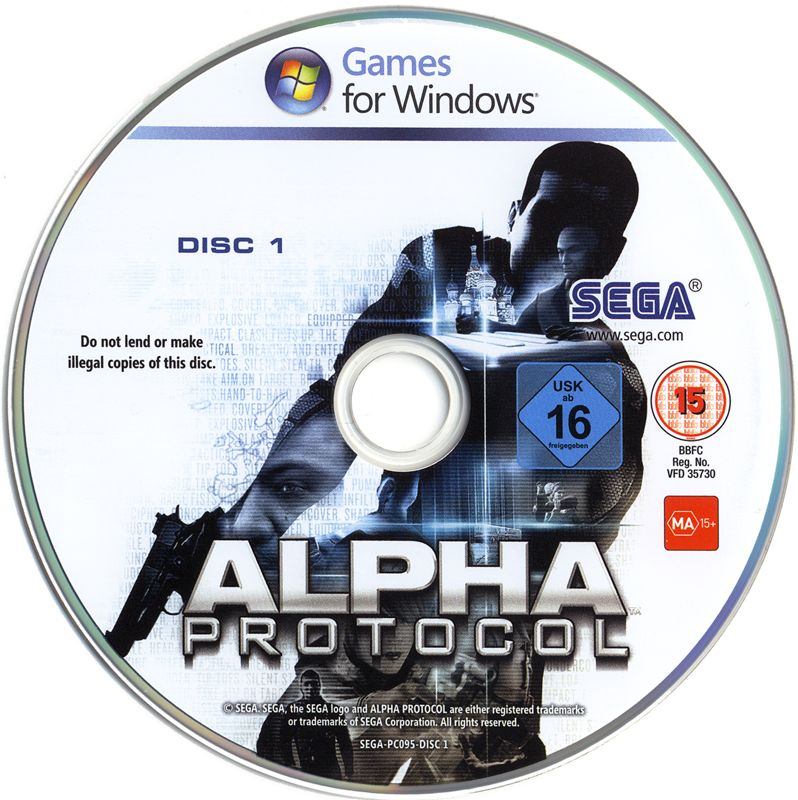Alpha Protocol cover or packaging material - MobyGames