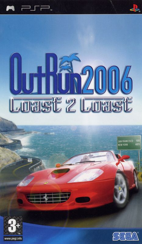 OutRun 2006: Coast 2 Coast cover or packaging material - MobyGames