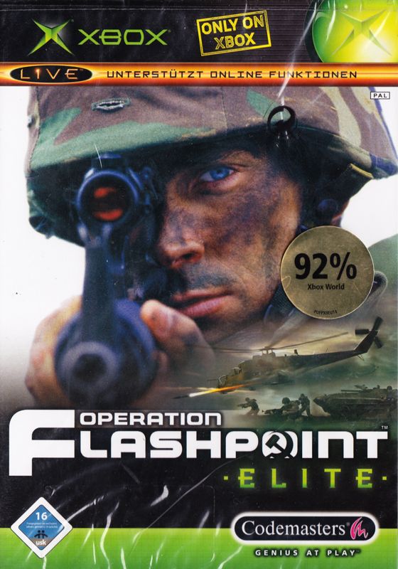 Operation Flashpoint: Elite cover or packaging material - MobyGames