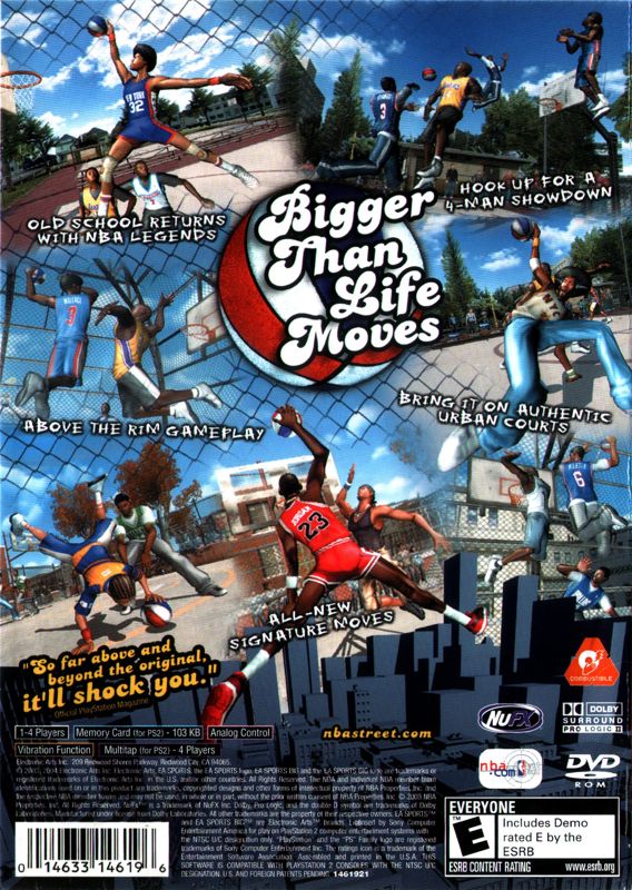 NBA Street Vol. 2 cover or packaging material - MobyGames