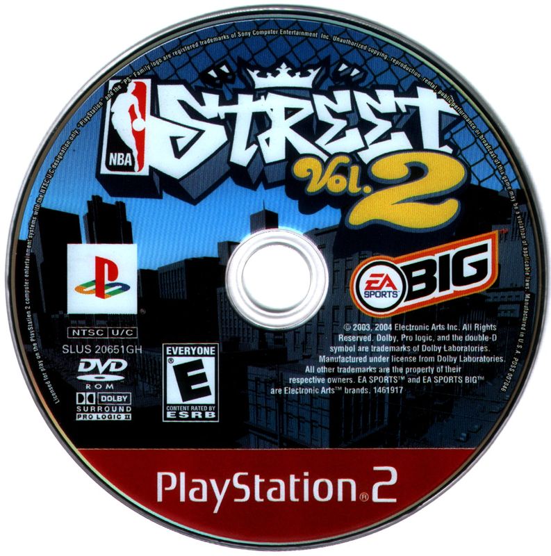 NBA Street Vol. 2 cover or packaging material - MobyGames