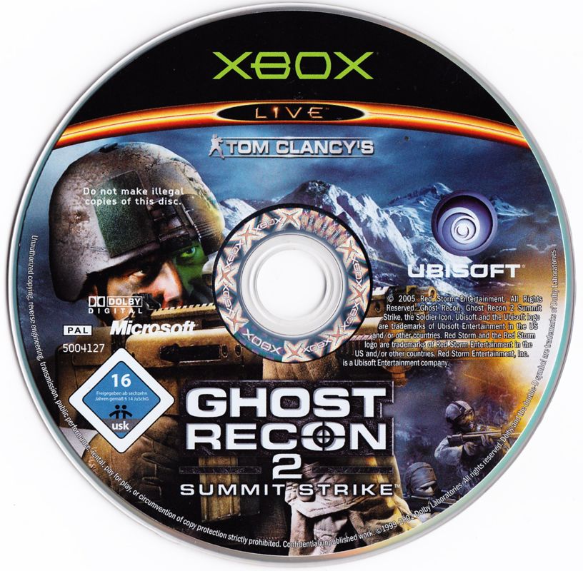 Tom Clancy's Ghost Recon 2: Summit Strike cover or packaging material ...