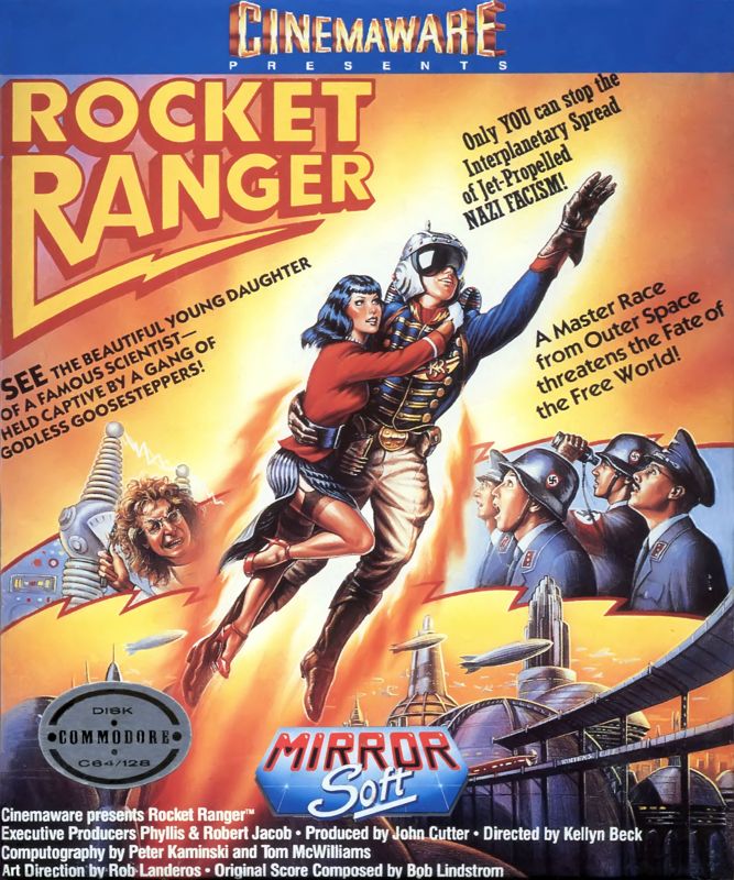 Rocket Ranger cover or packaging material - MobyGames