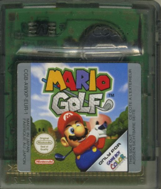 Mario Golf cover or packaging material - MobyGames