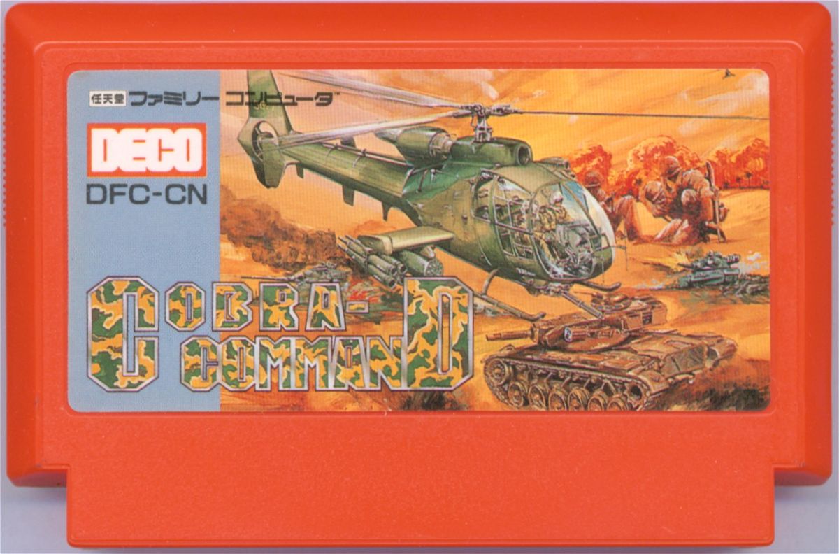 Cobra Command cover or packaging material - MobyGames