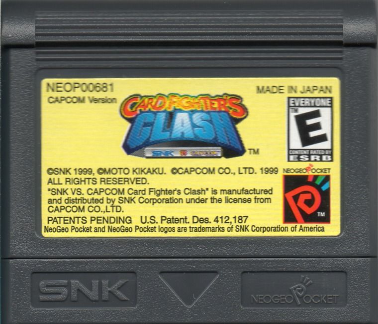 SNK vs. Capcom: Card Fighters' Clash - Capcom Cardfighter's Version ...