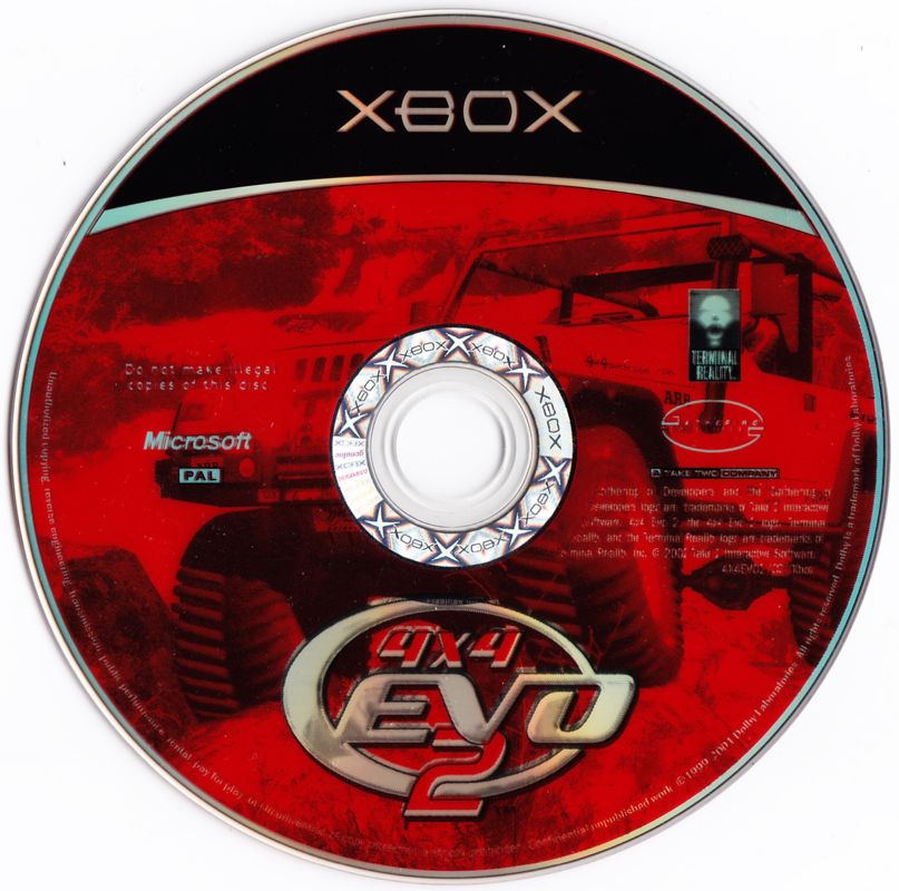 4x4 Evo 2 cover or packaging material - MobyGames