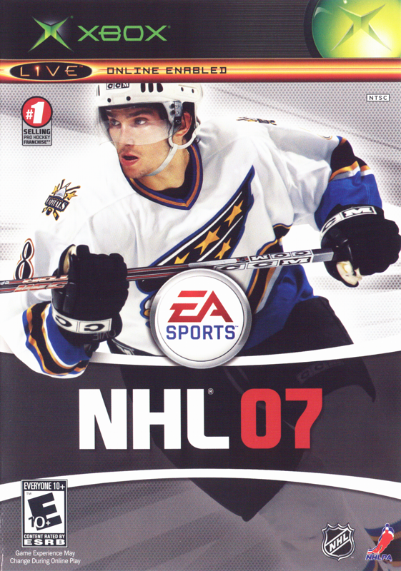 NHL 07 cover or packaging material - MobyGames