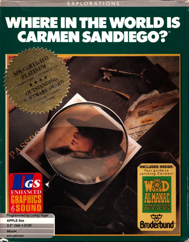 Where in the World is Carmen Sandiego? (Enhanced) cover or packaging ...