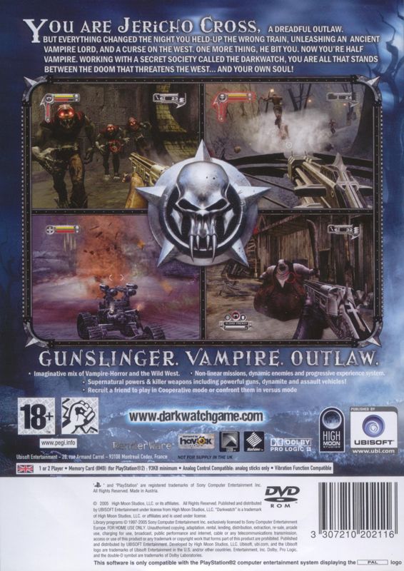 Darkwatch cover or packaging material - MobyGames