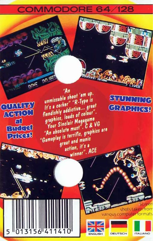 R-Type cover or packaging material - MobyGames