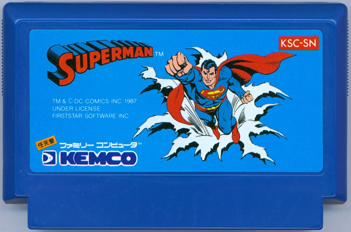 Superman cover or packaging material - MobyGames