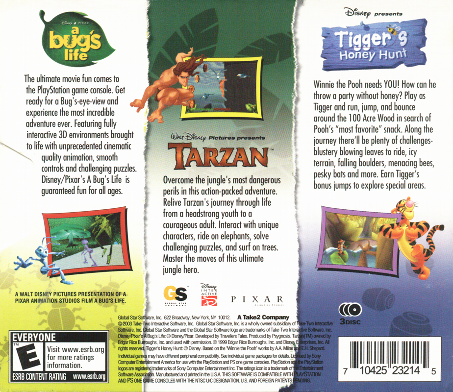 Collectors' Edition: A Bug's Life / Tigger's Honey Hunt / Tarzan cover ...