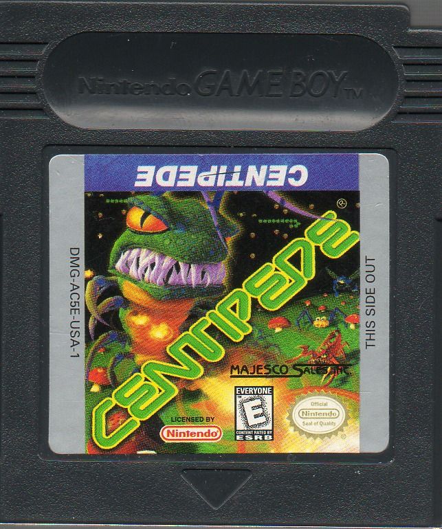 Centipede cover or packaging material - MobyGames
