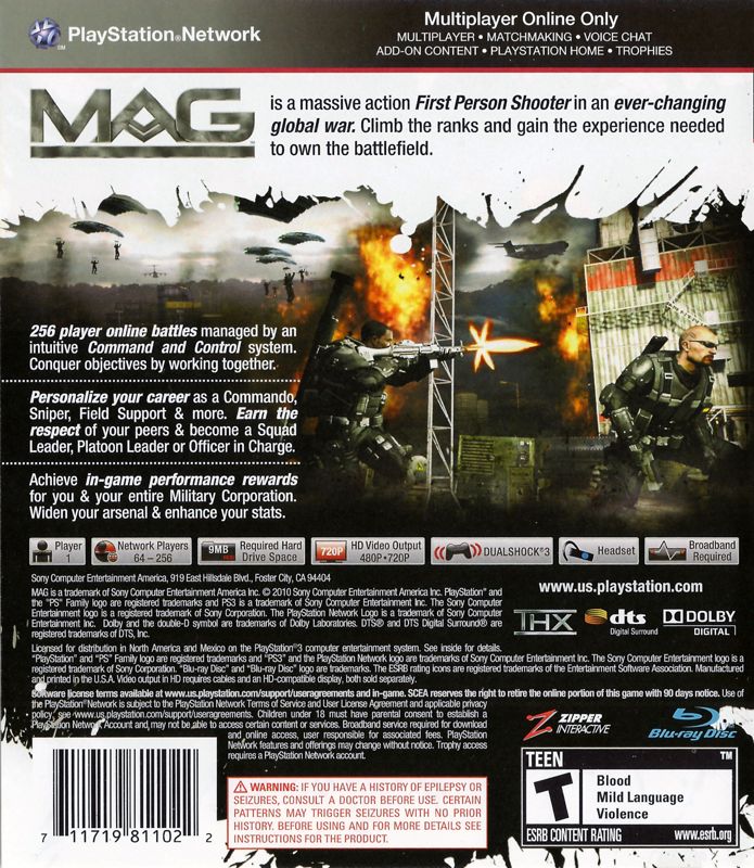 MAG cover or packaging material - MobyGames