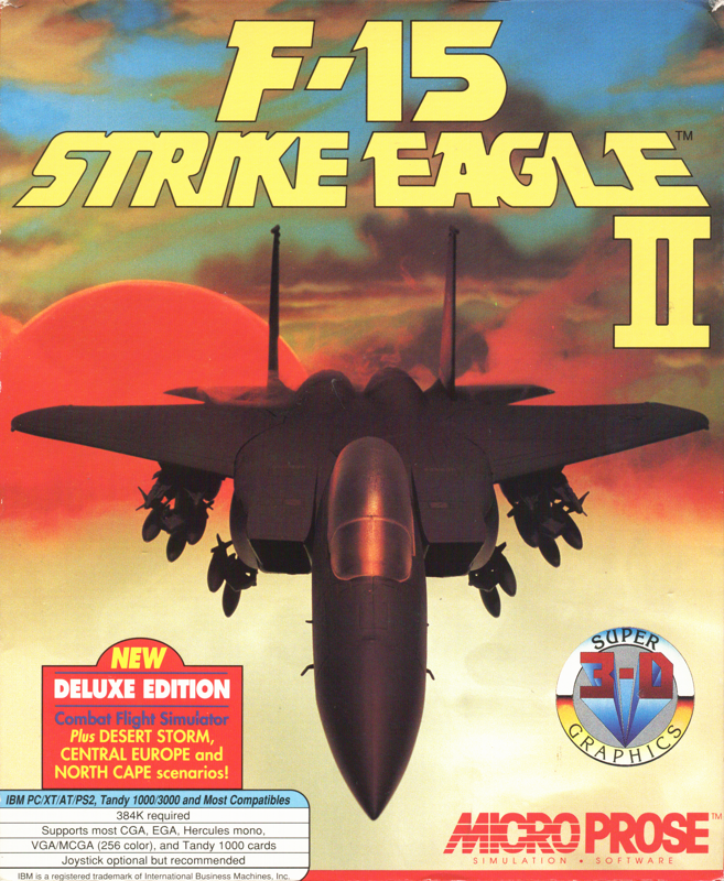F-15 Strike Eagle II: Deluxe Edition (1992) - MobyGames