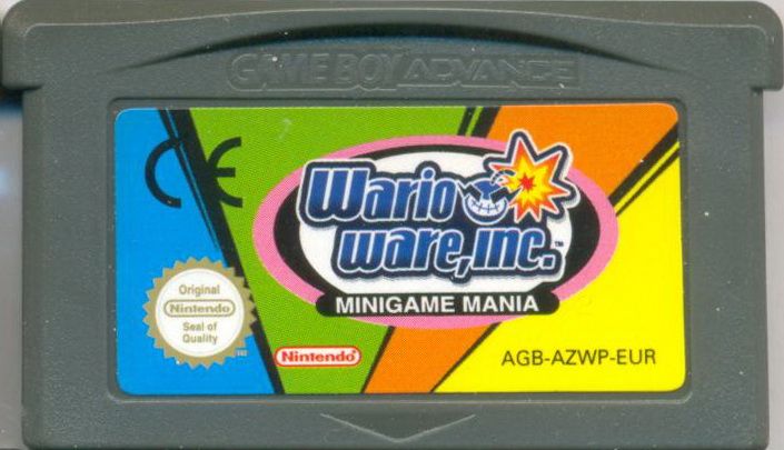 WarioWare, Inc.: Mega Microgame$! cover or packaging material - MobyGames
