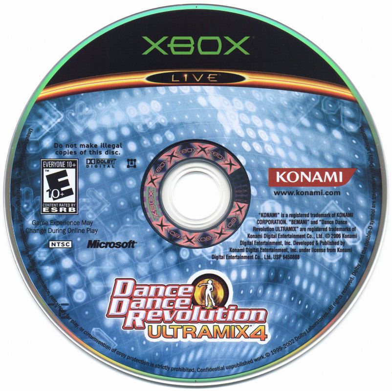Dance Dance Revolution: Ultramix 4 cover or packaging material - MobyGames