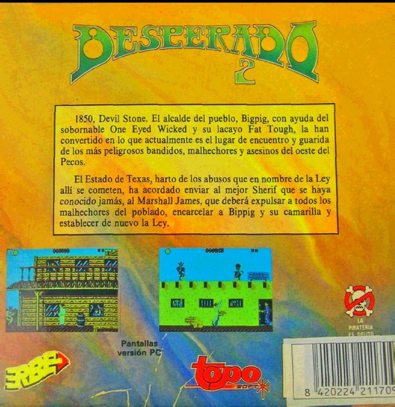 Desperado 2 cover or packaging material - MobyGames