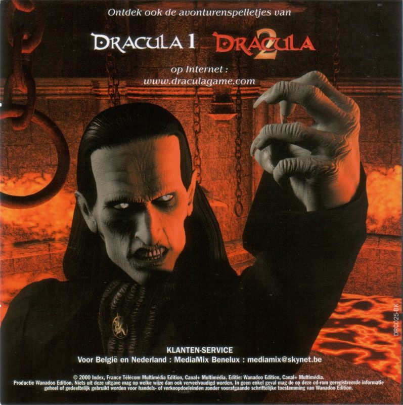 Dracula: The Last Sanctuary cover or packaging material - MobyGames