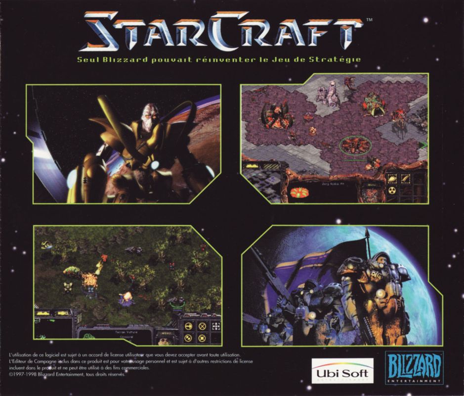 StarCraft cover or packaging material - MobyGames