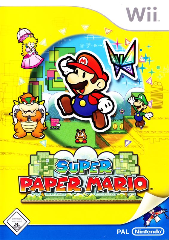 Super Paper Mario cover or packaging material - MobyGames