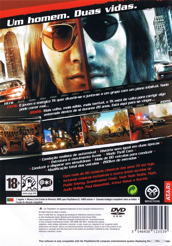 Driver: Parallel Lines cover or packaging material - MobyGames