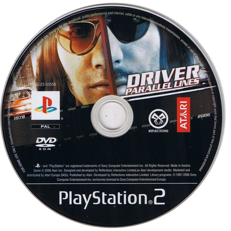 Driver: Parallel Lines cover or packaging material - MobyGames
