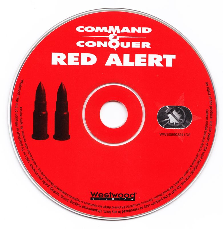 Command & Conquer: Red Alert cover or packaging material - MobyGames