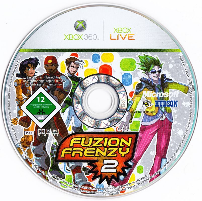Fuzion Frenzy 2 cover or packaging material - MobyGames