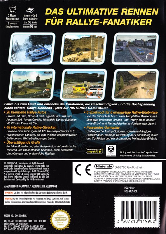 Pro Rally cover or packaging material - MobyGames