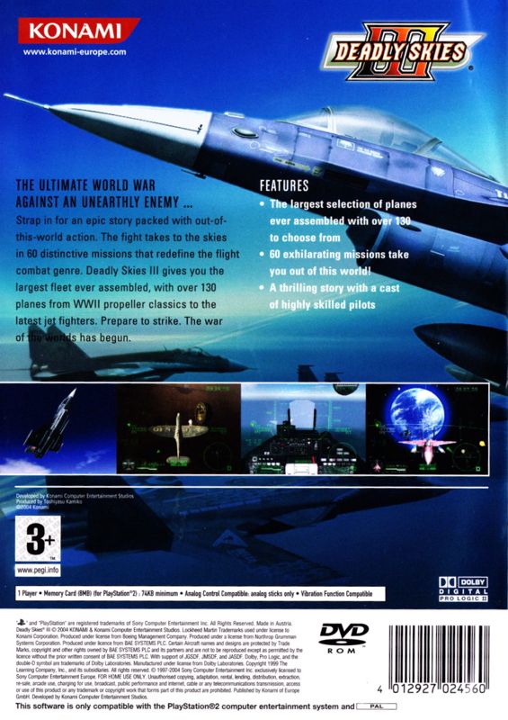 AirForce Delta Strike cover or packaging material - MobyGames