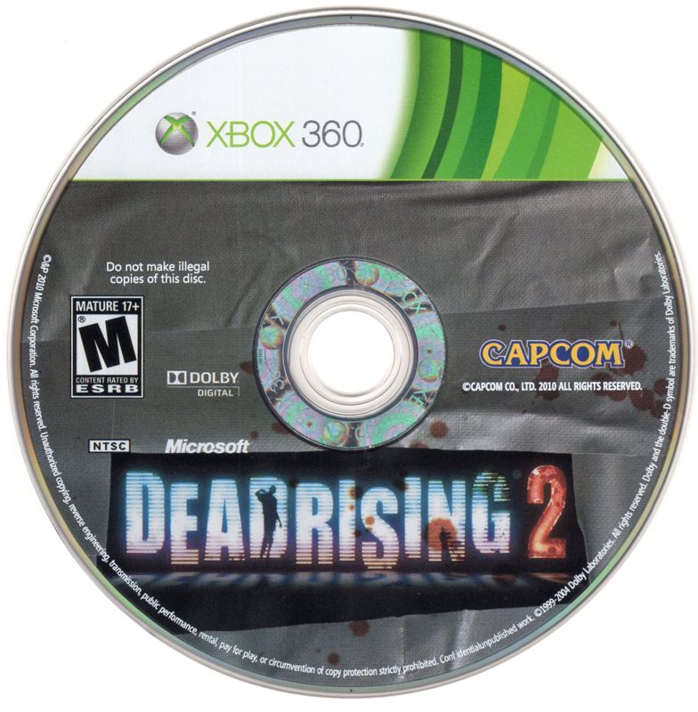 Dead Rising 2 cover or packaging material - MobyGames
