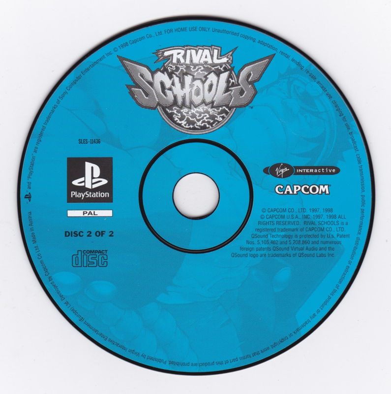 Rival Schools cover or packaging material - MobyGames
