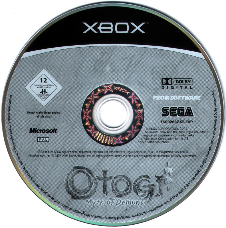 Otogi: Myth of Demons cover or packaging material - MobyGames
