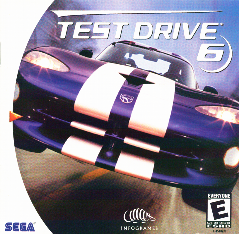 Test Drive 6 cover or packaging material - MobyGames