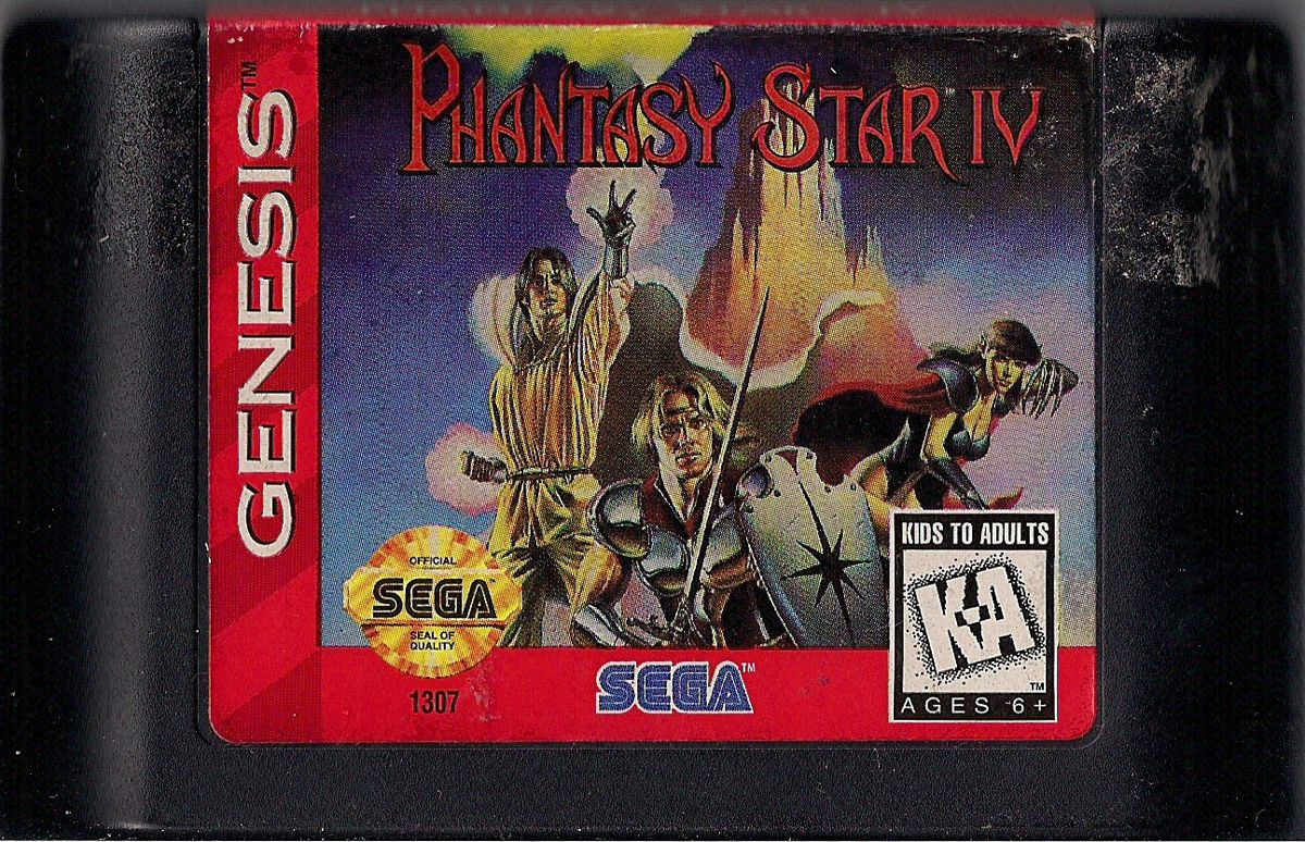 Phantasy Star IV cover or packaging material - MobyGames