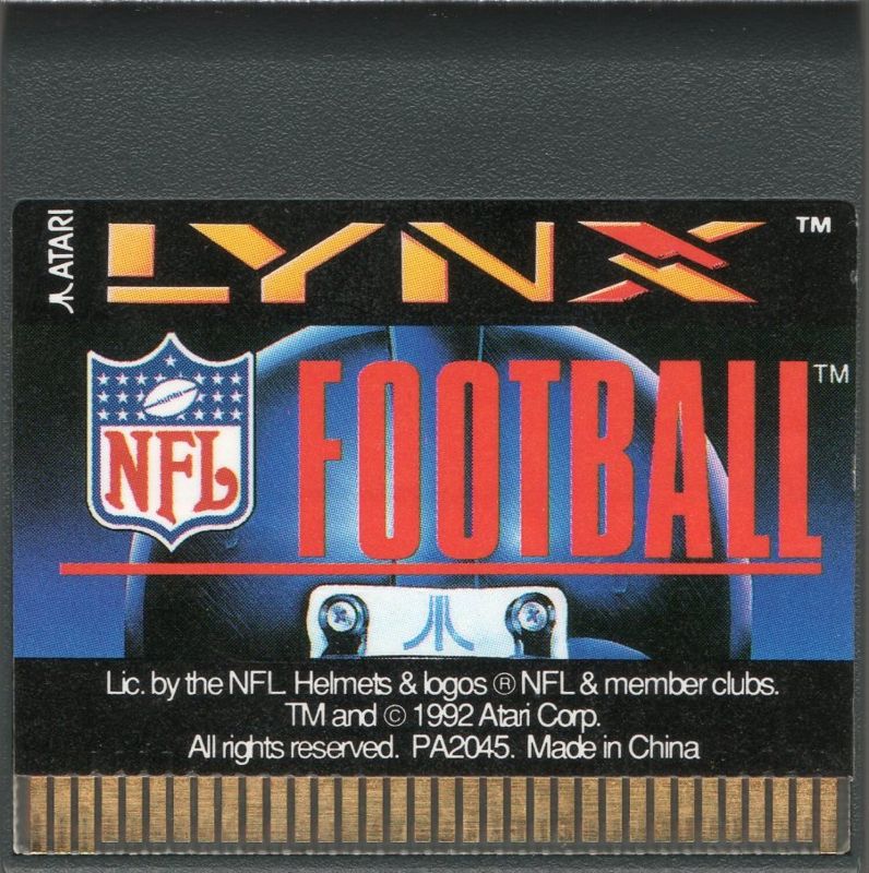 NFL Football cover or packaging material - MobyGames