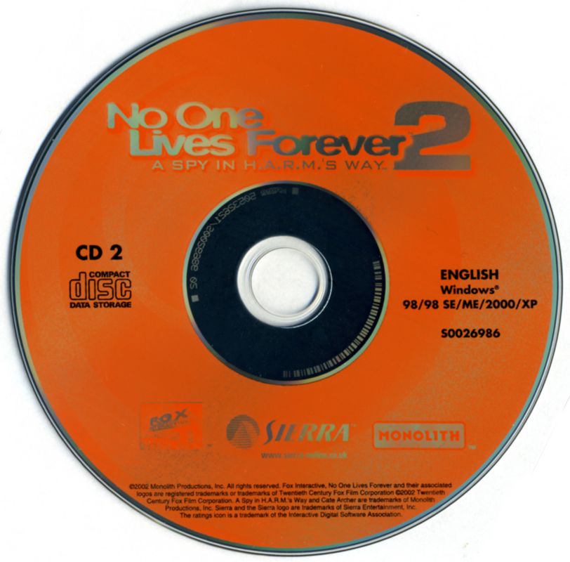 No One Lives Forever 2: A Spy in H.A.R.M.'s Way cover or packaging ...