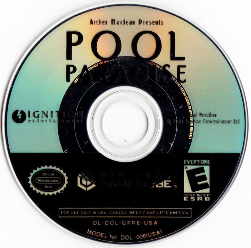 Archer Maclean Presents Pool Paradise cover or packaging material ...