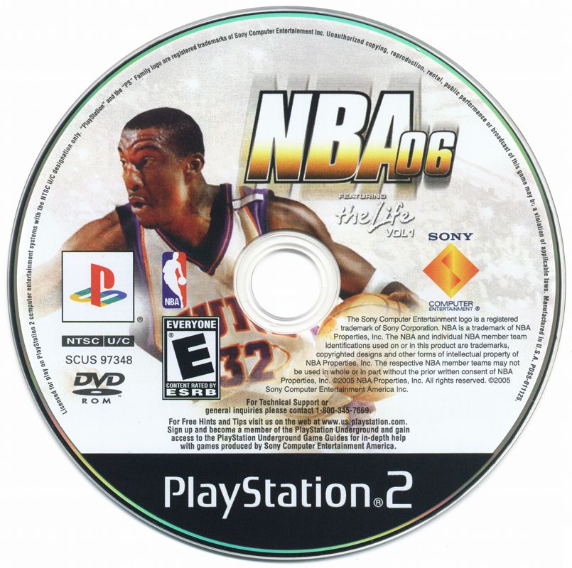 NBA 06 cover or packaging material - MobyGames
