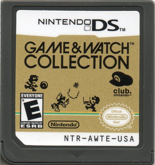 Game & Watch Collection cover or packaging material - MobyGames