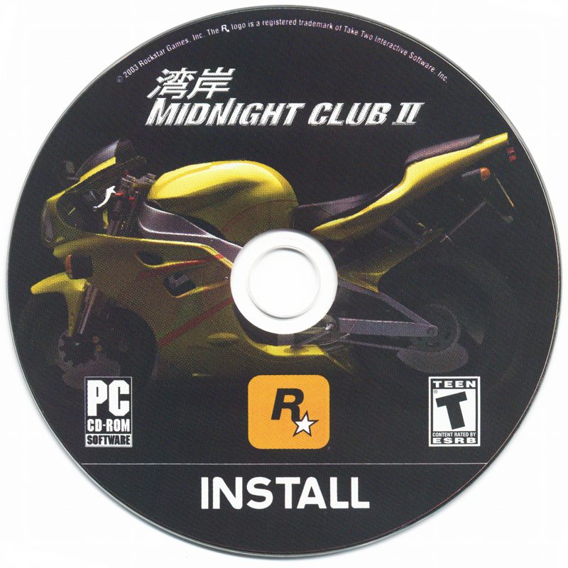 Midnight Club II cover or packaging material - MobyGames