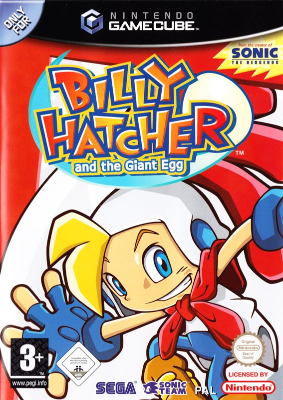 Billy Hatcher and the Giant Egg cover or packaging material - MobyGames