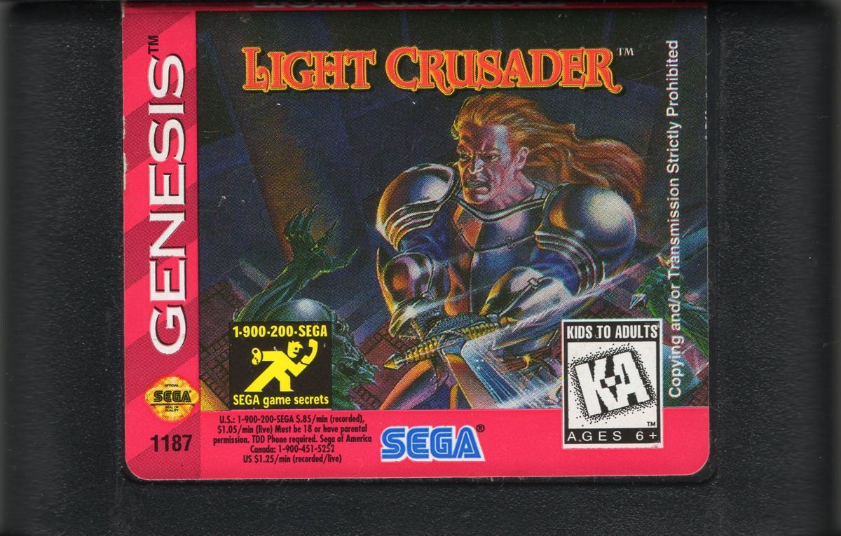 Light Crusader cover or packaging material - MobyGames