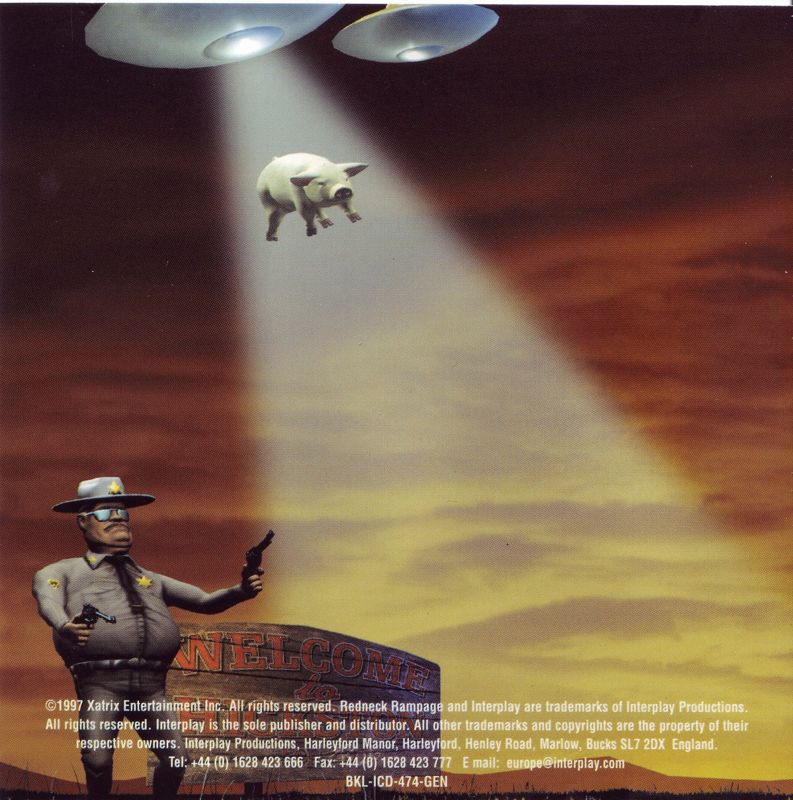 Redneck Rampage cover or packaging material - MobyGames