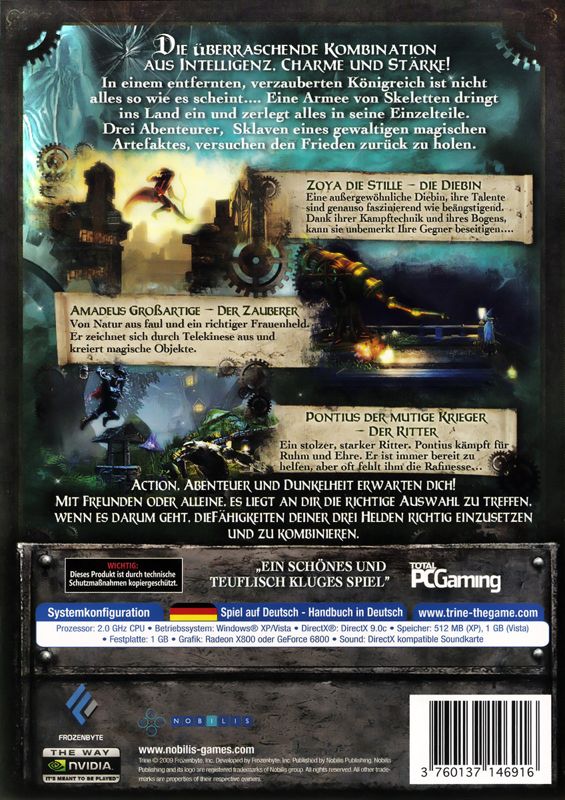 Trine cover or packaging material - MobyGames